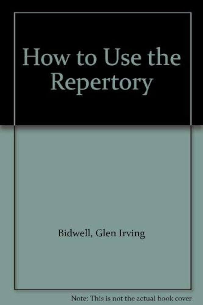 How to Use The Repertory