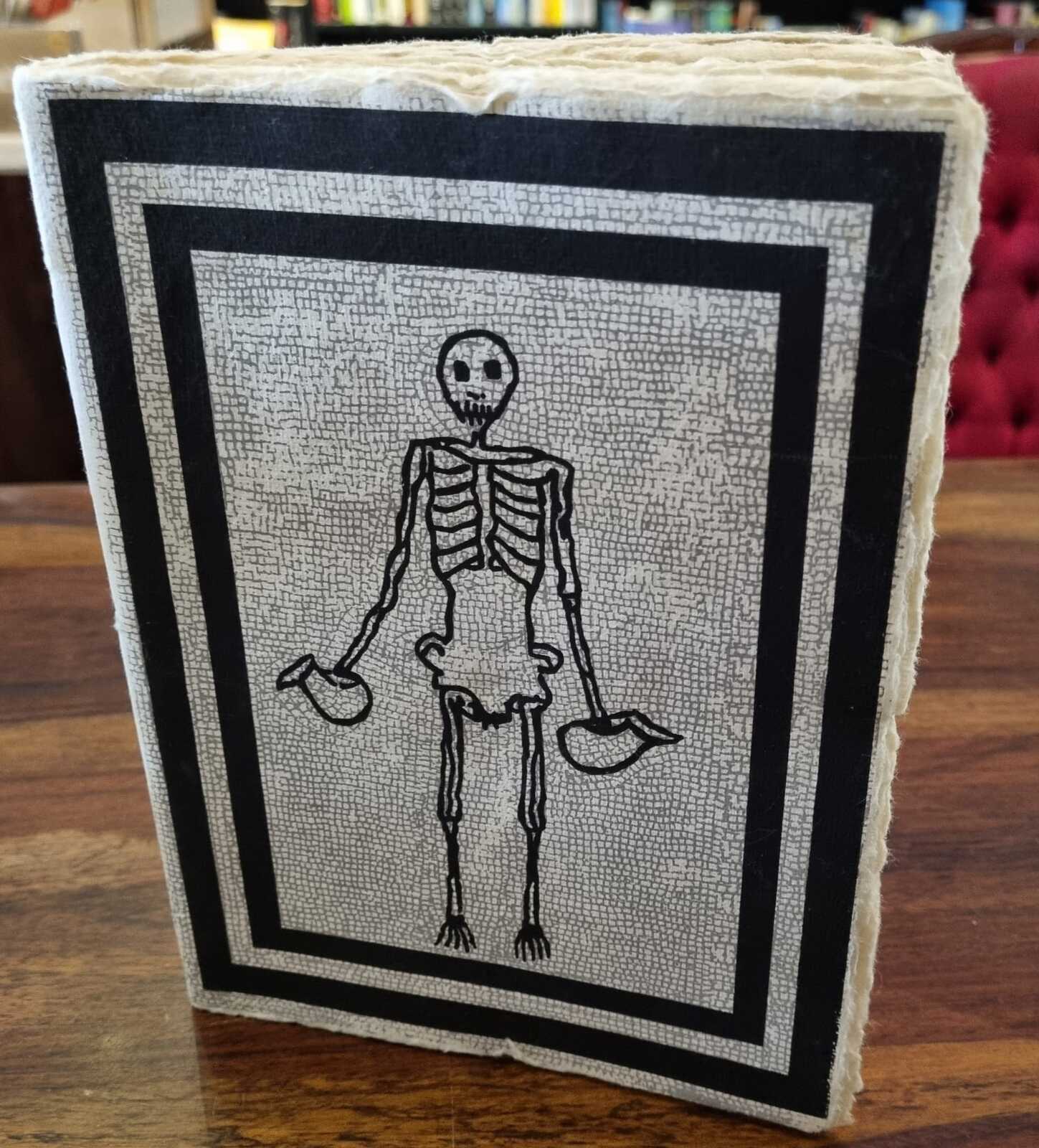 Skeleton Parchment Notebook