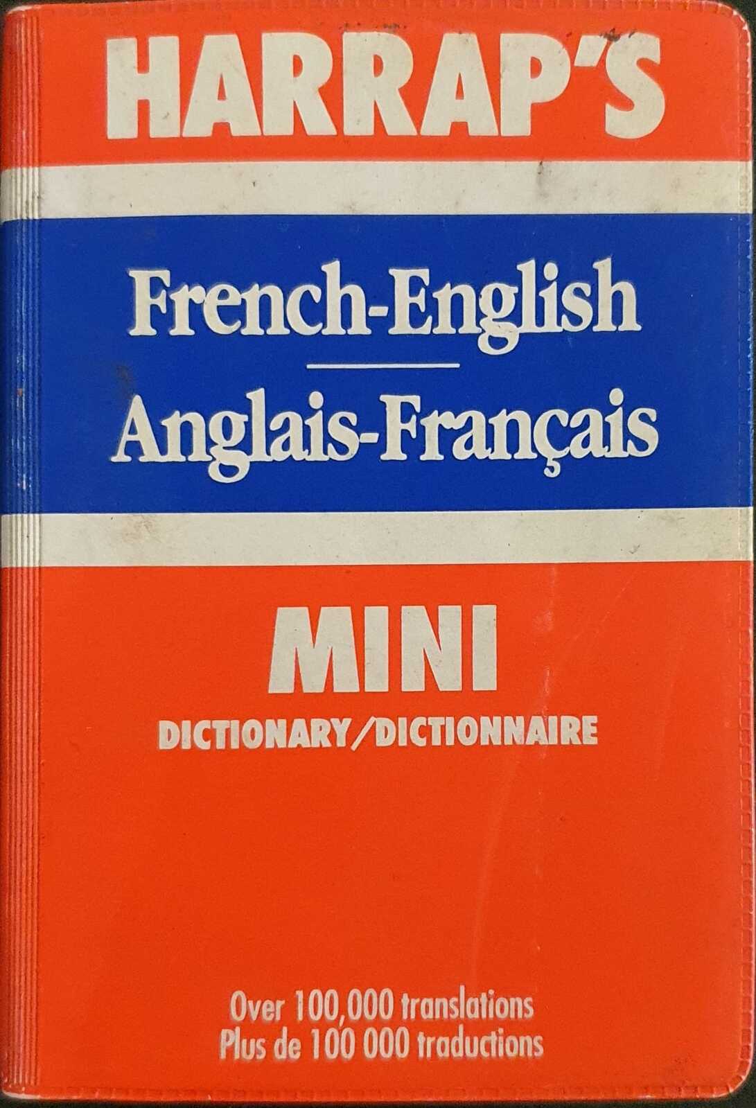 Harrap's Mini French-English Dictionary Michael Janes (Editor ...