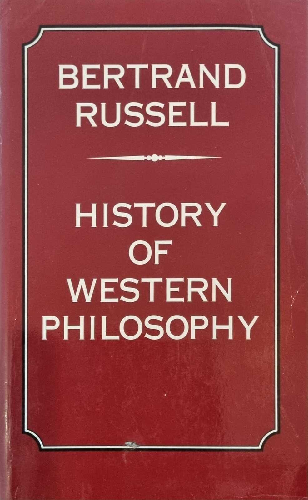 History of Western Philosophy