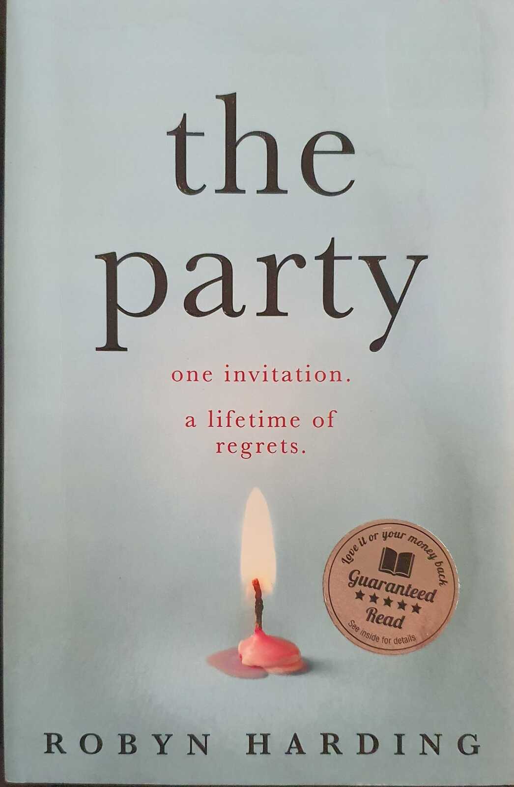 The Party Robyn Harding 9781925596670